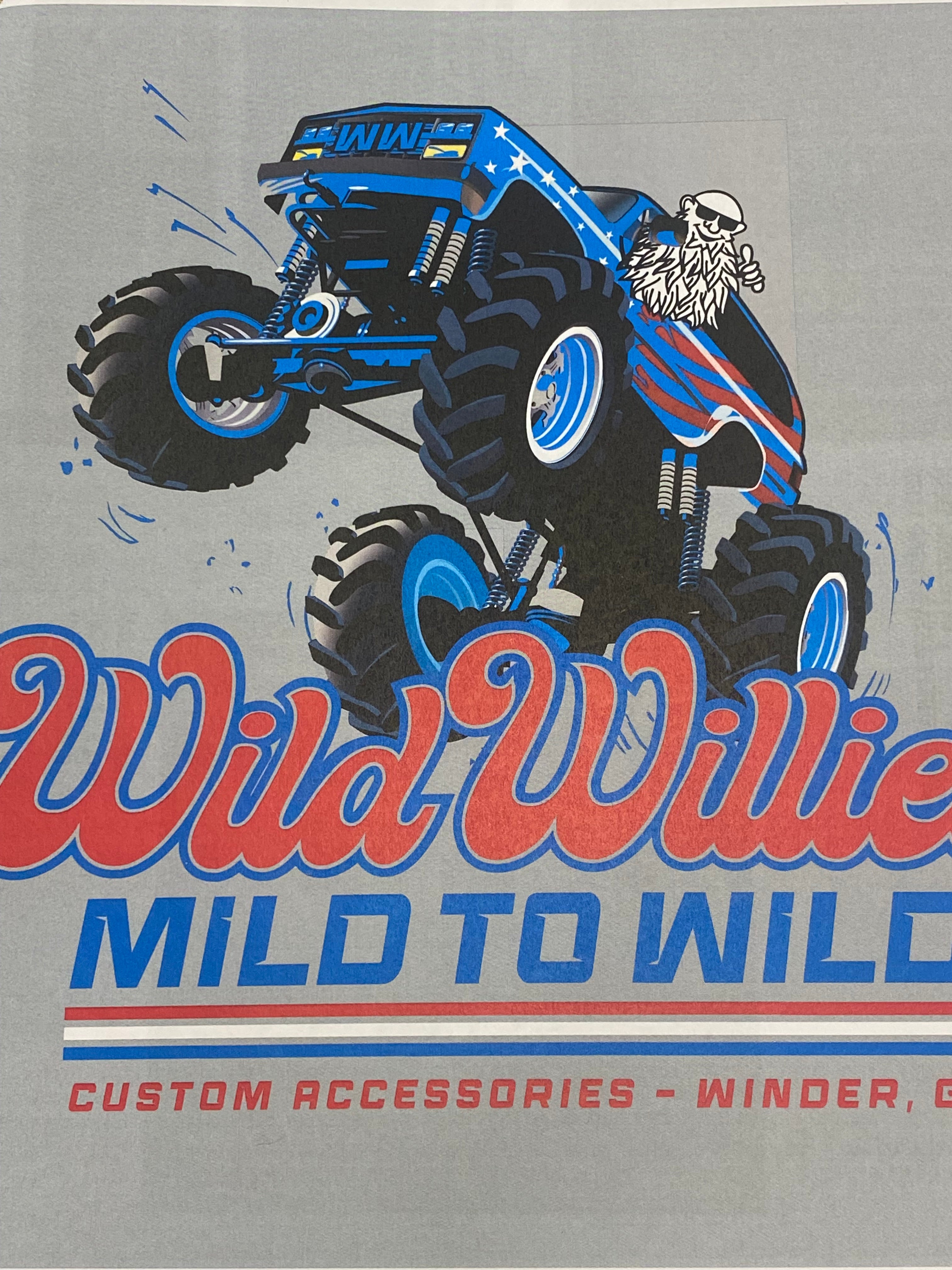 Wild Willies Monster Truck Tee