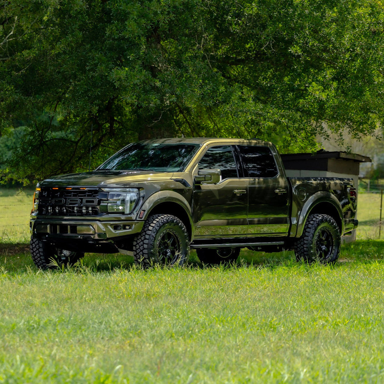 2025 Custom Wild Willies Shelter Green Raptor | RPG Leveling Kit