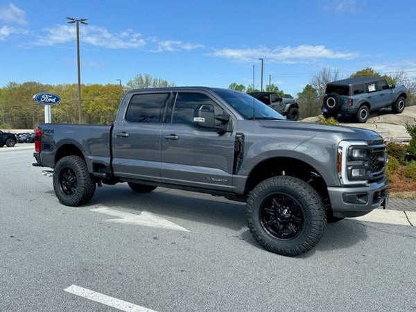 2024 Glacier Gray F-250 Super Duty Covert Edition Leveled on 35s