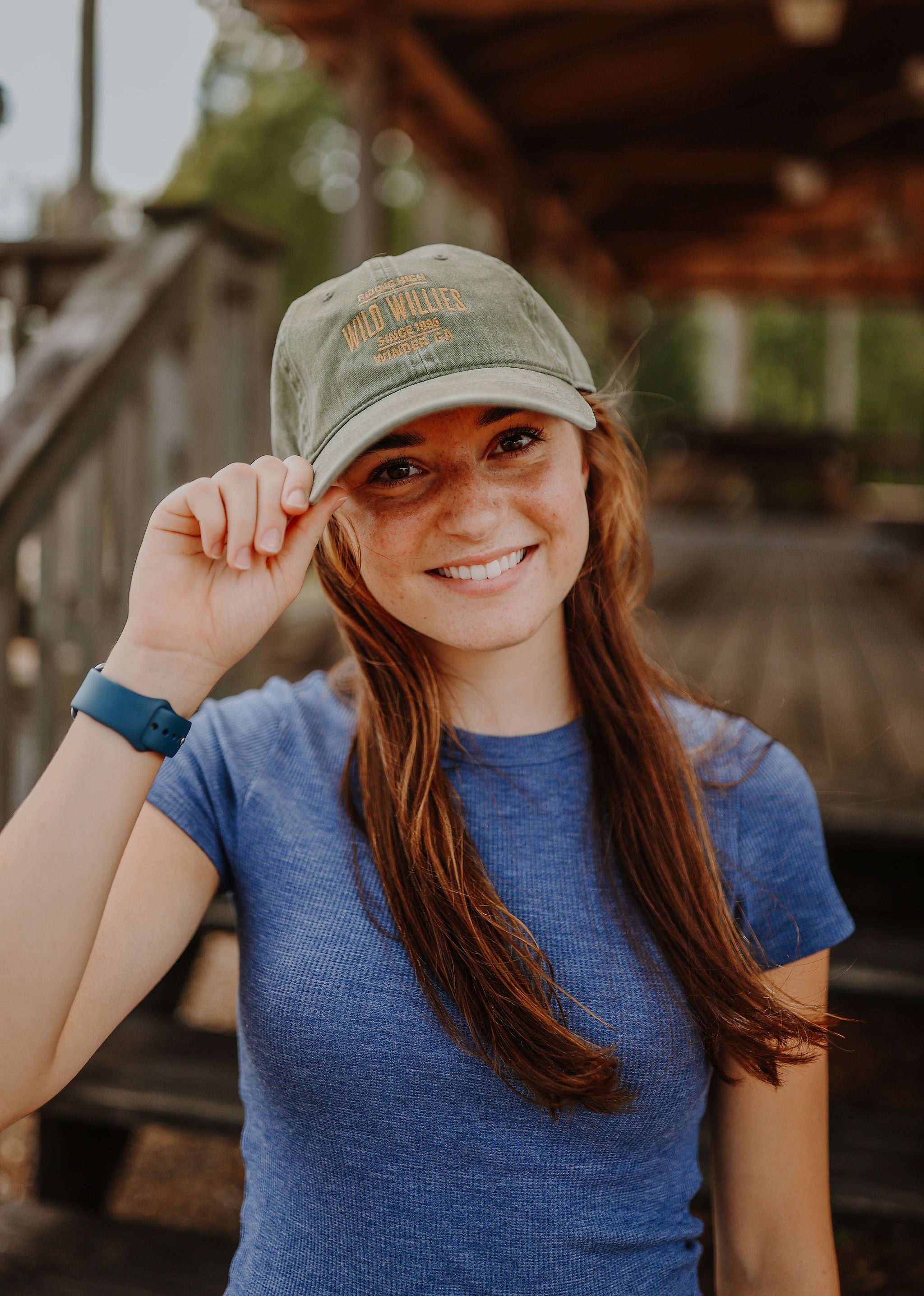 Wild Willies Chambray Unconstructed Hat