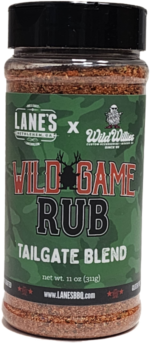 Wild Willies Rub- Wild Game